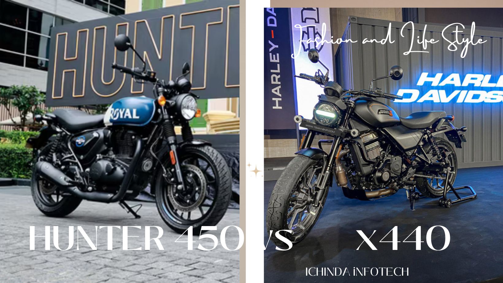 Royal Enfield Hunter 450 Vs Harley Davidson X440 Comparison